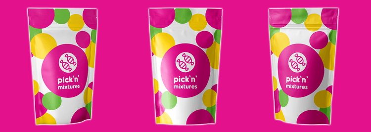 Pick 'n' Mixtures - Your favourite Pick'n'Mix sweets delivered! 🍬